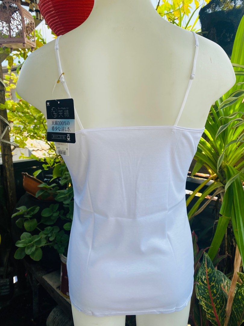 Wacoal White Camisole 100% Cotton, Women's Fashion, Tops, Others Tops ...