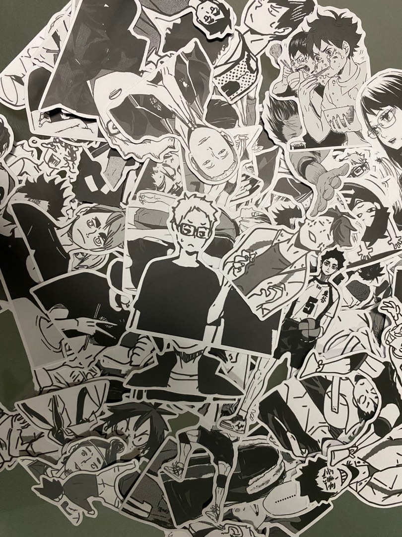 Waterproof anime stickers, Hobbies & Toys, Stationery & Craft, Other ...