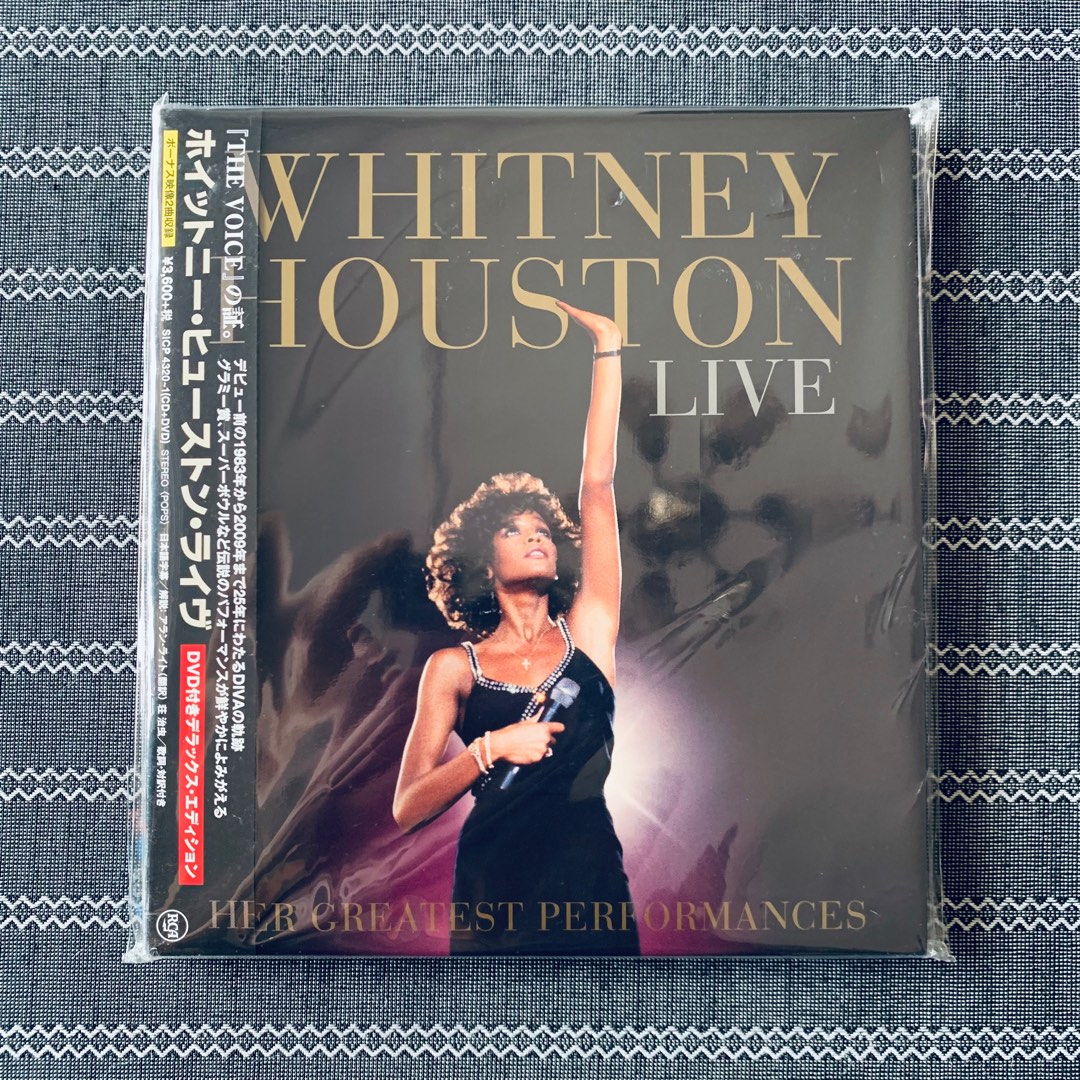 Whitney Houston - Live: Her Greatest Performances [Japan Deluxe Edition ...