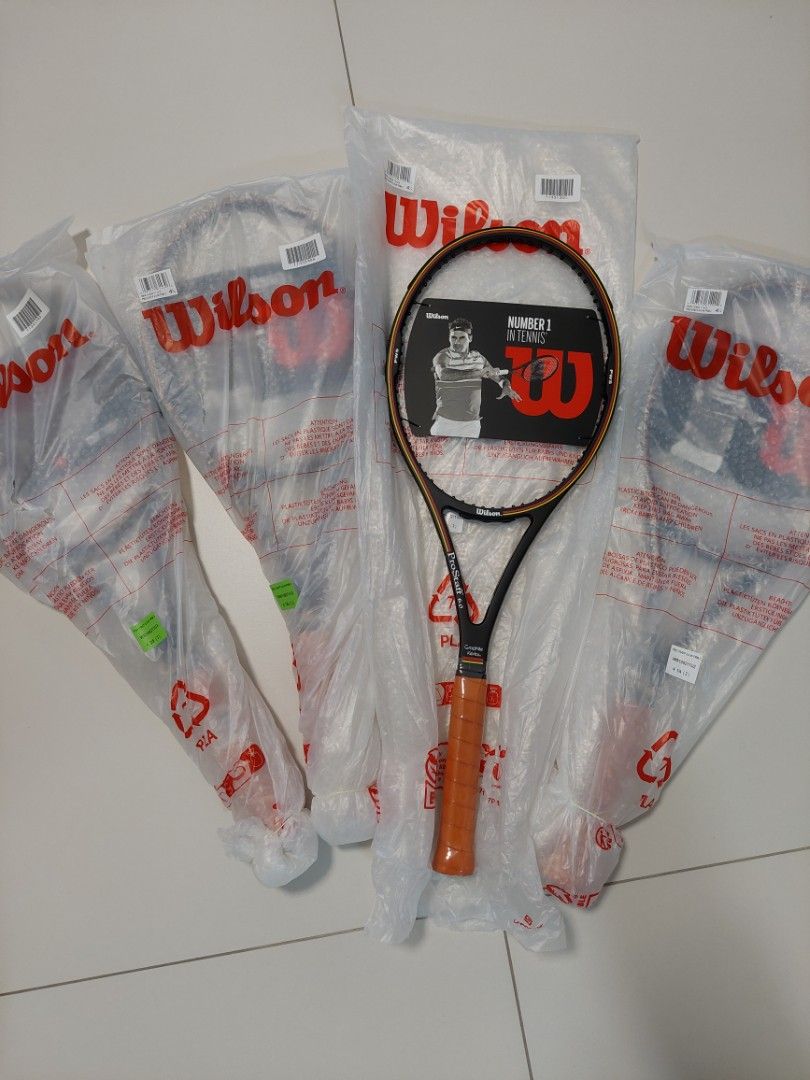 Wilson Pro Staff 6.0 85 Midsize tennis racket racquet, Sports Equipment ...