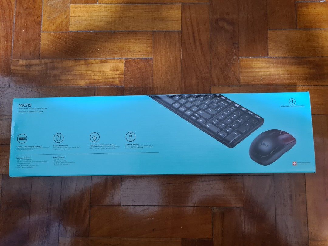 Logitech Mk215 Wireless Keyboard And Mouse Computers And Tech Parts And Accessories Computer