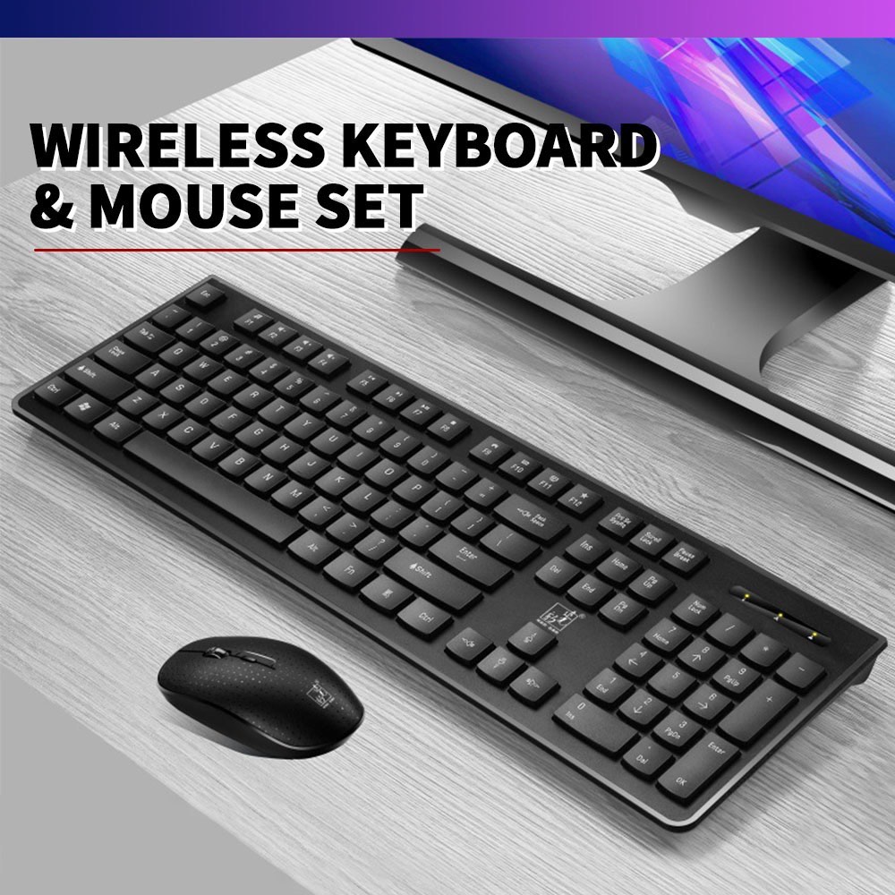 Wireless keyboard and mouse, Computers & Tech, Parts & Accessories, Computer Keyboard on Carousell