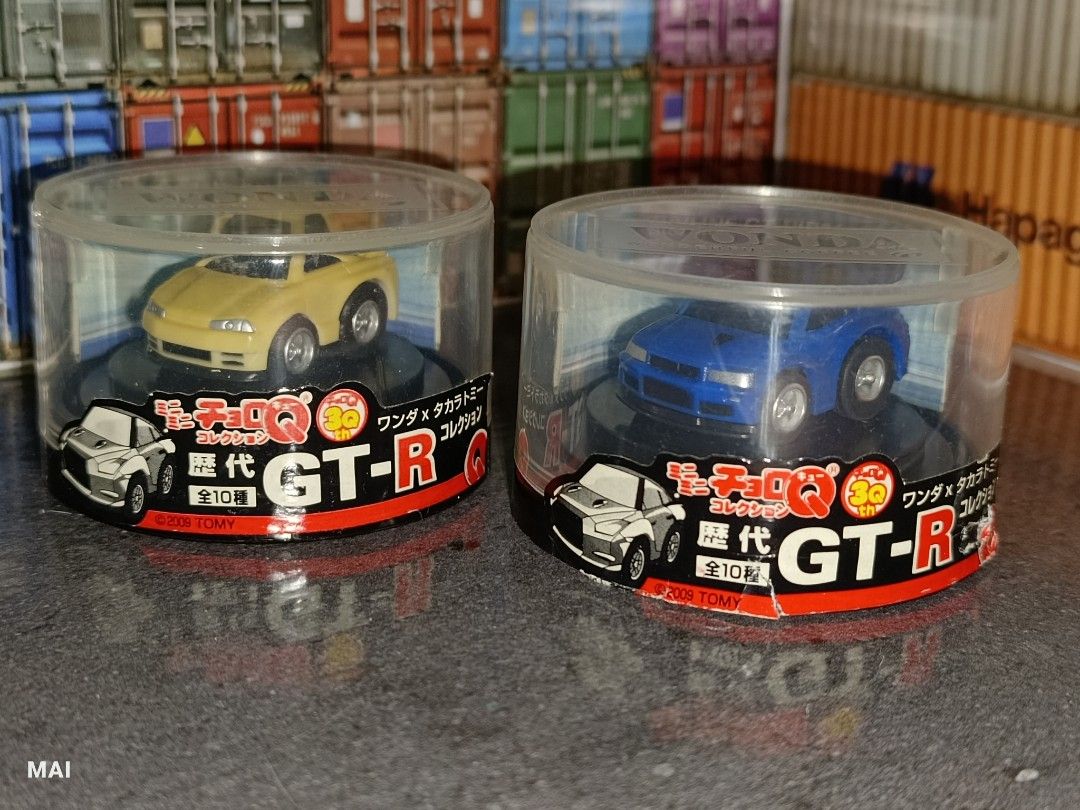 Wonda Choro-Q Nissan Skyline R34 & R32, Hobbies & Toys, Toys & Games on ...