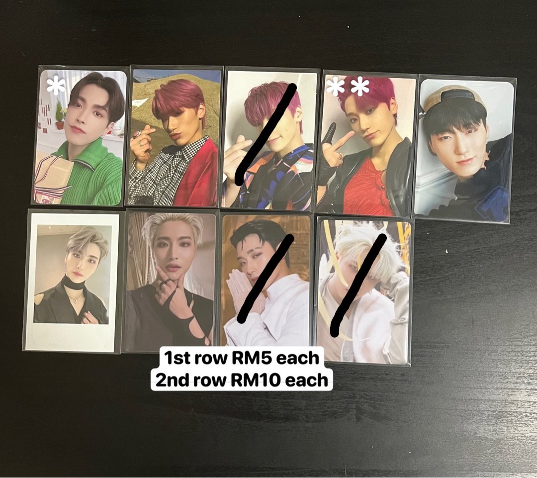 WTS ATEEZ HONGJOONG SEONGHWA SAN PC, Hobbies & Toys, Collectibles ...
