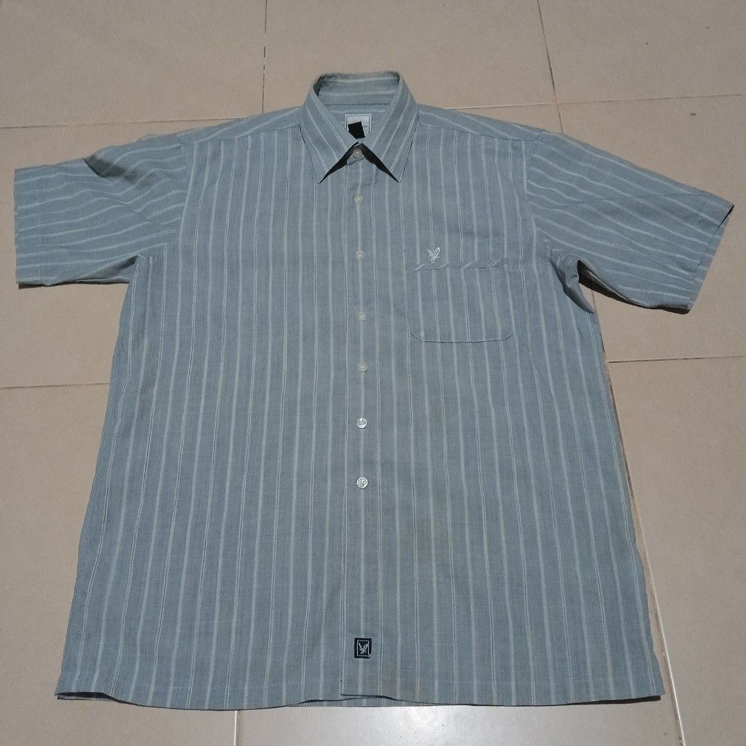 Yaow kemeja lyle n scott, Fesyen Pria, Pakaian , Atasan di Carousell