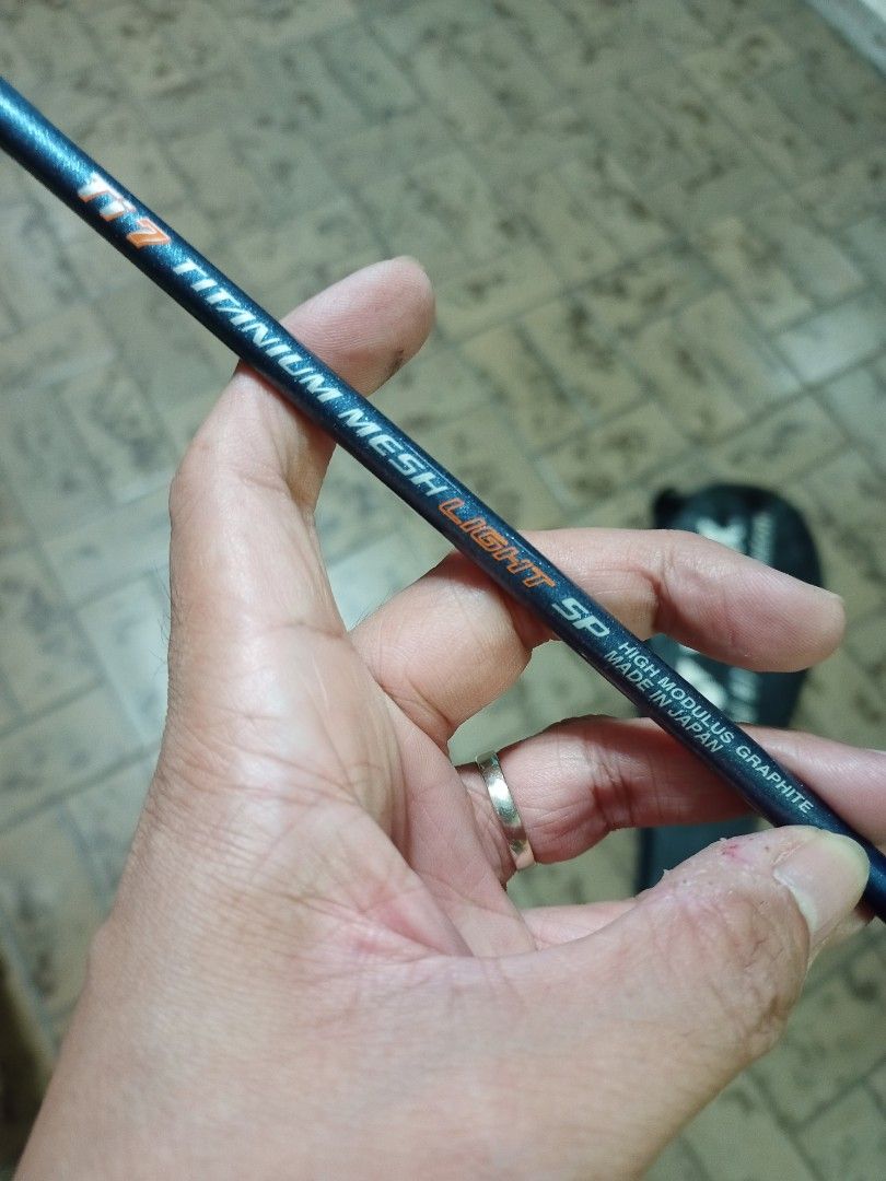 Yonex Ti7 Titanium mesh light SP badminton racket, Sports Equipment ...