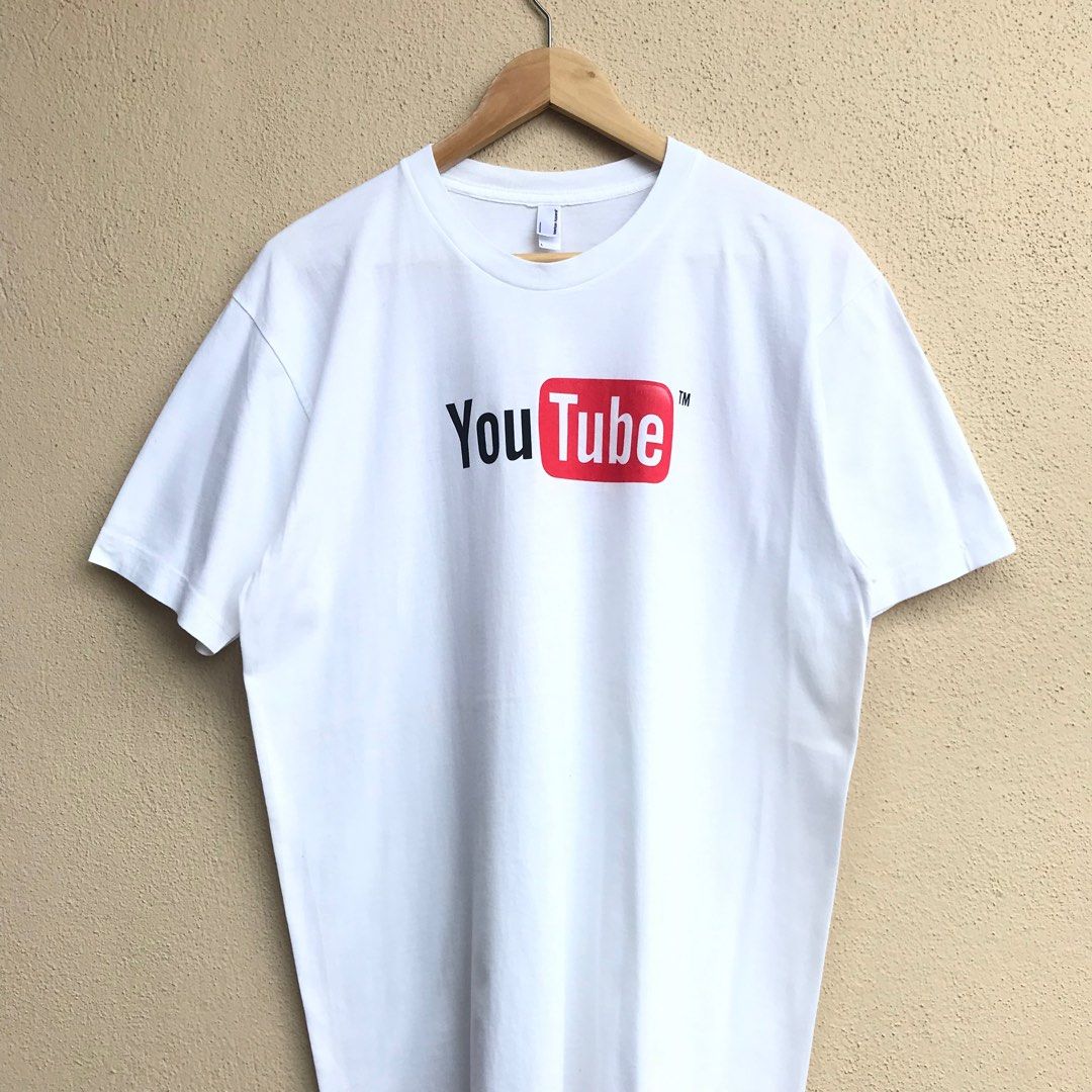 YOUTUBE OFFICIAL, Men's Fashion, Tops & Sets, Tshirts & Polo Shirts on ...