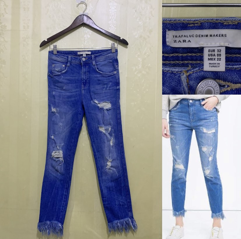 Zara hw jeans, Women's Fashion, Bottoms, Jeans on Carousell