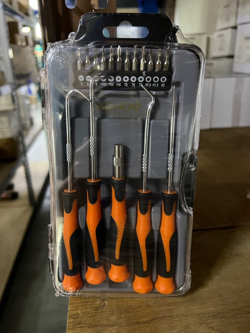 17 pc precision screwdriver with pick and hook set, Furniture & Home ...