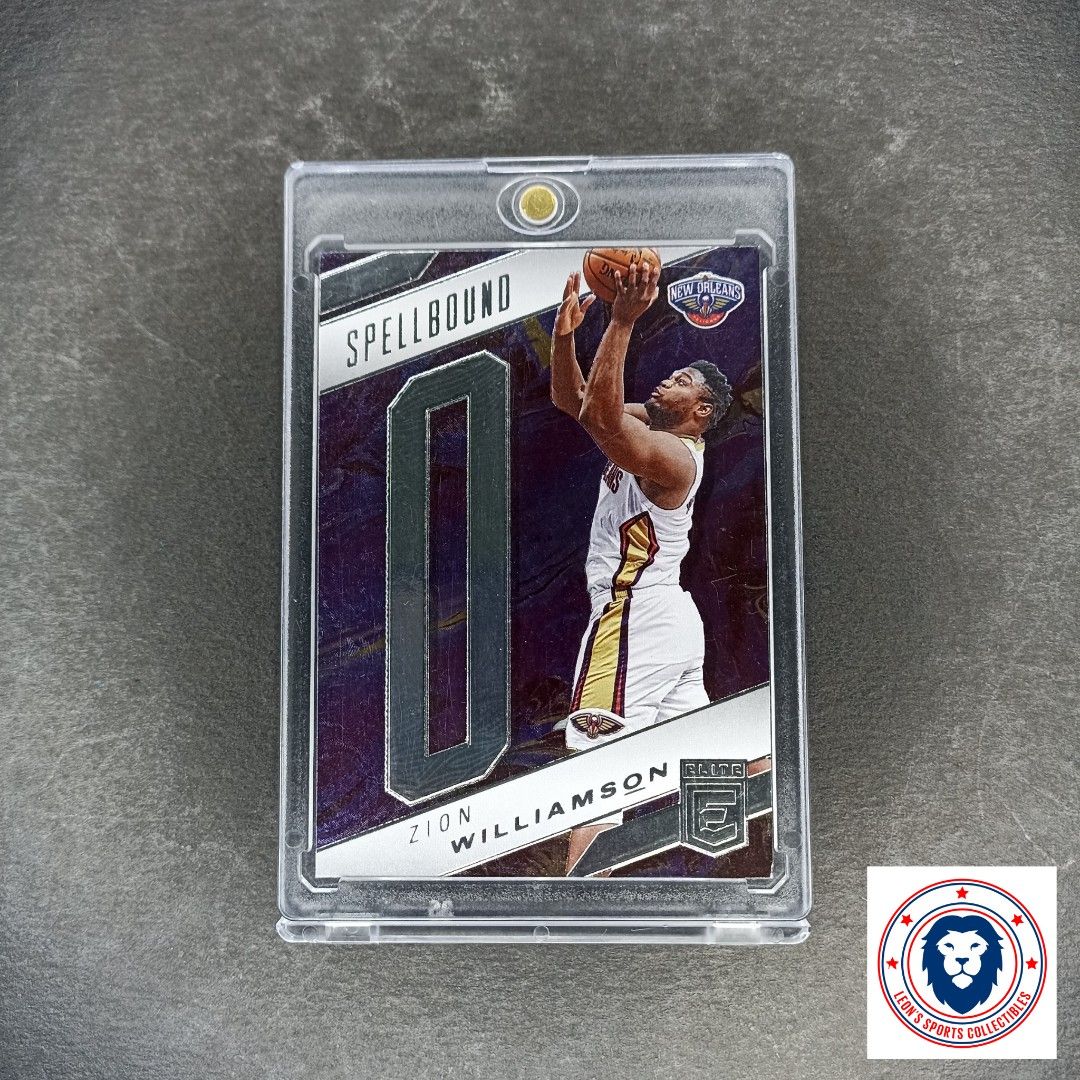 2021-22 NBA Card Zion Williamson Elite Spellbound "O", Hobbies & Toys ...