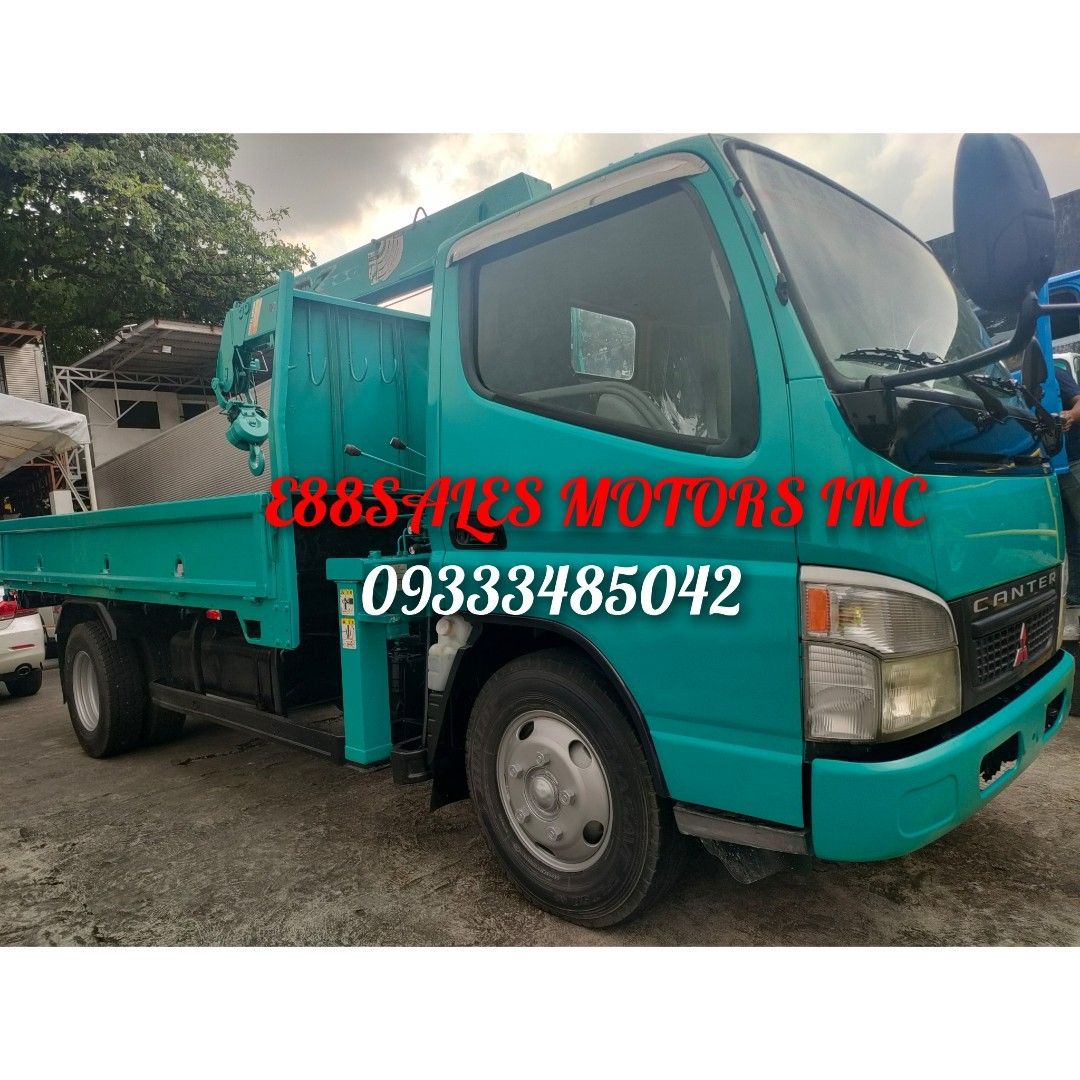 2021 FUSO Canter Boomtruck with 2.6tons 3sections boomcrane 4M51 engine, Special Vehicles, Heavy ...