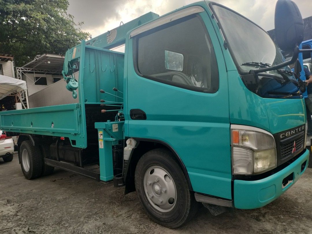 2021 FUSO Canter Boomtruck with 2.6tons 3sections boomcrane 4M51 engine ...