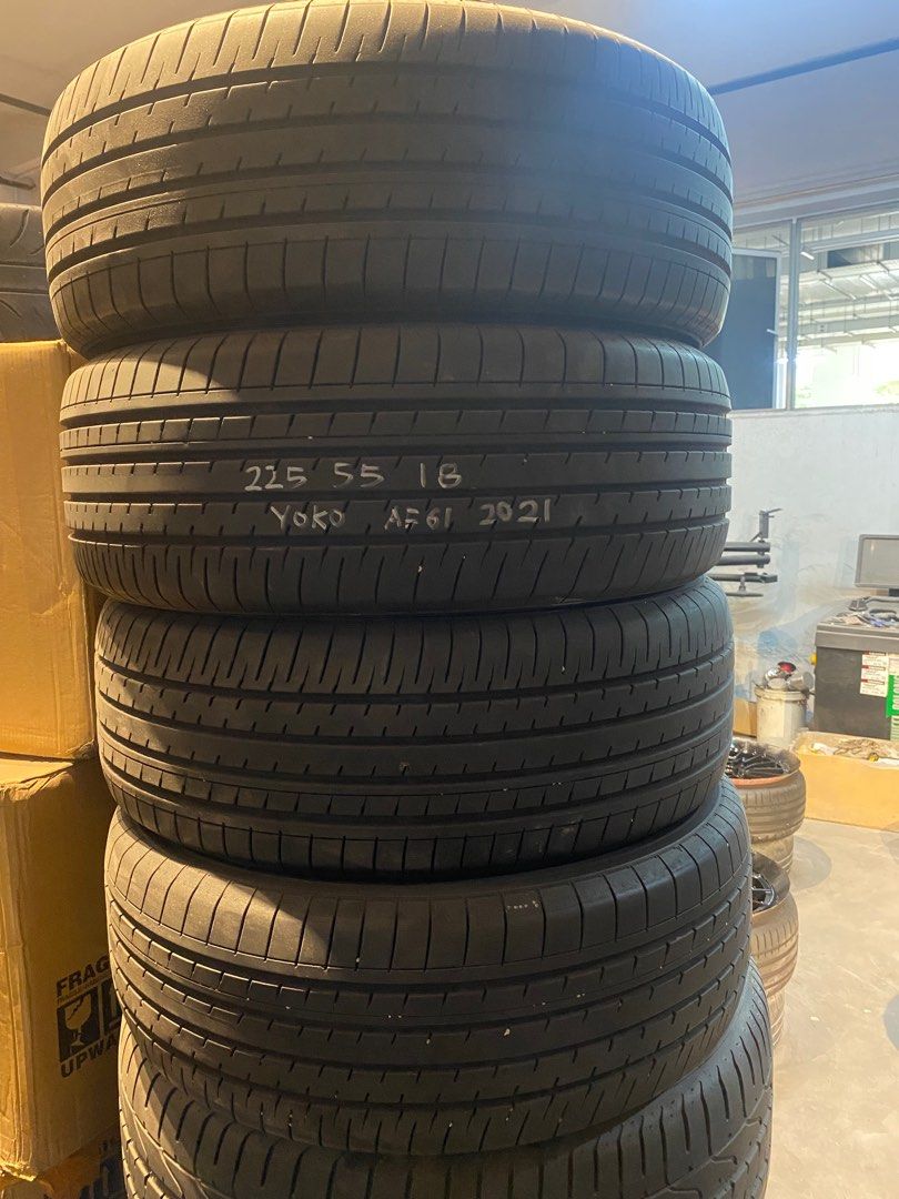 225 55 18 Yokohama AE61 Used Use Tyre Tire Car Accessories Tyres 225 55 18 Yokohama AE61 Used Use Tyre Tire Car Accessories Tyres