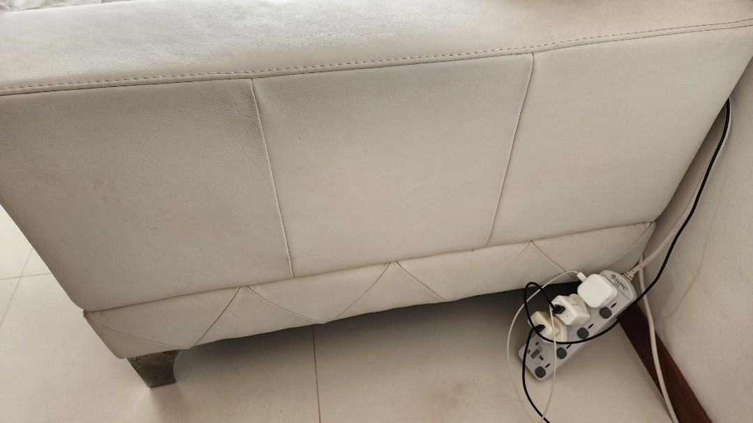 FREE 2 meter Leather Sofa, Furniture & Home Living, Furniture, Sofas on ...