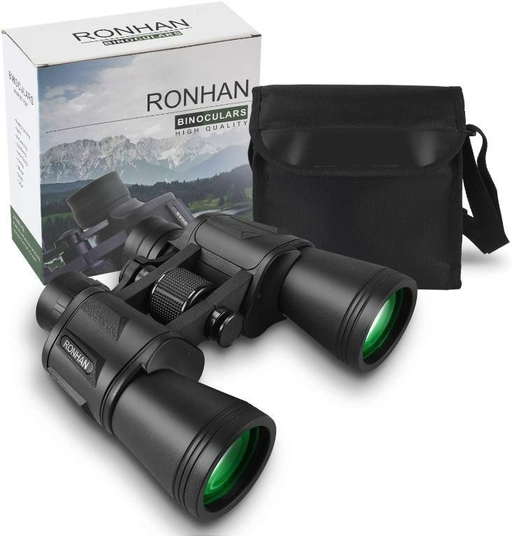 3513) ROHAN 20X50 HIGH POWER BINOCULARS, LARGE EYEPIECE, PORTABLE AND WATERPROOF BINOCULARS ...