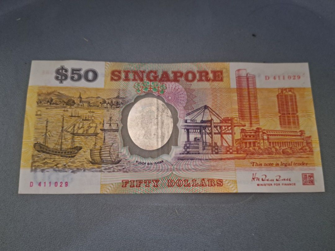 $50 Singapore old note, Hobbies & Toys, Memorabilia & Collectibles ...
