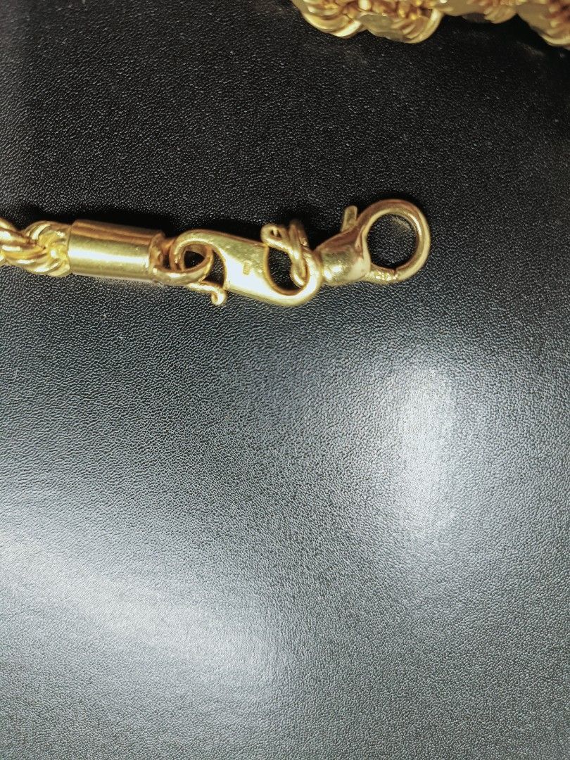 916 Gold Rope Chain 167G, Everything Else on Carousell