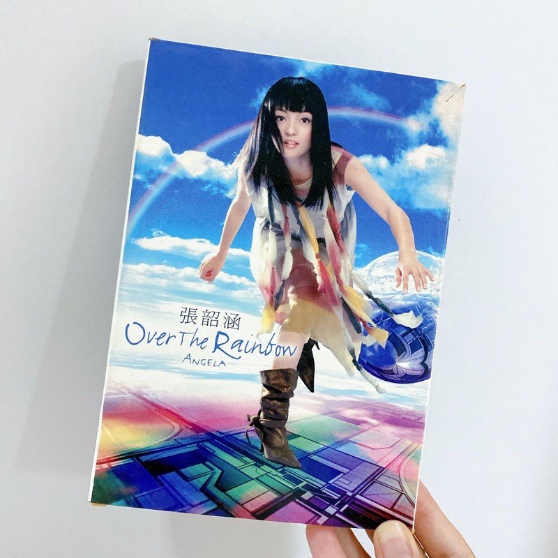 珍藏 收藏 CD 正版專輯 首張專輯 張韶涵 Angeia Over The Rainbow CD, 哩哩扣扣, 其他在旋轉拍賣