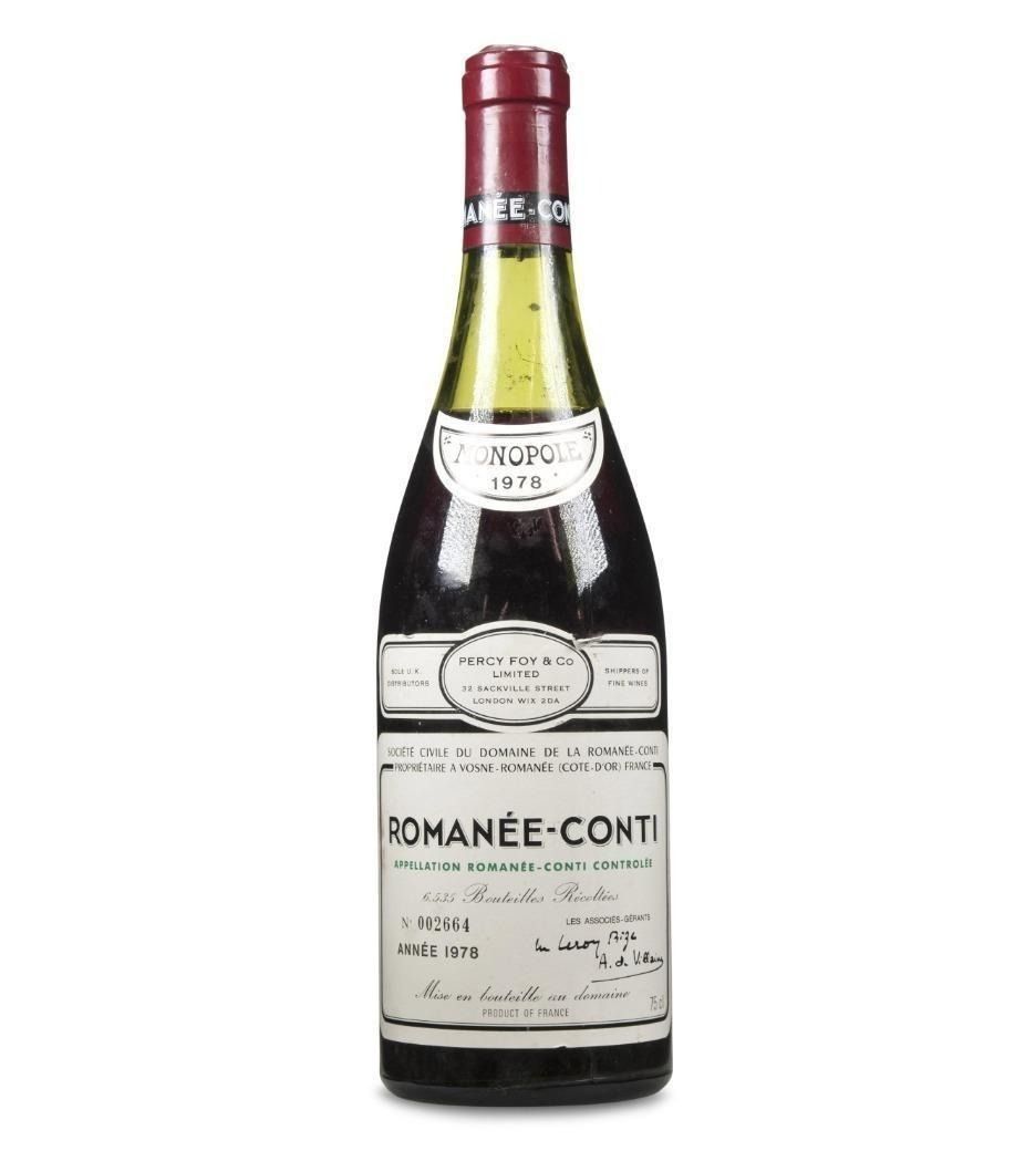 紅酒高價回收 羅曼尼康帝Domaine de la Romane-Conti, Romane-Conti 1978, 嘢食 & 嘢飲, 酒精 ...
