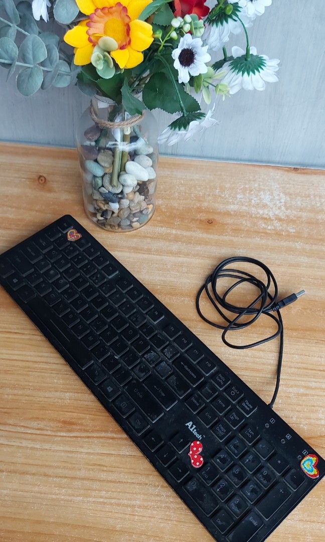 A1Tech Chocolate USB Keyboard, Computers & Tech, Parts & Accessories ...