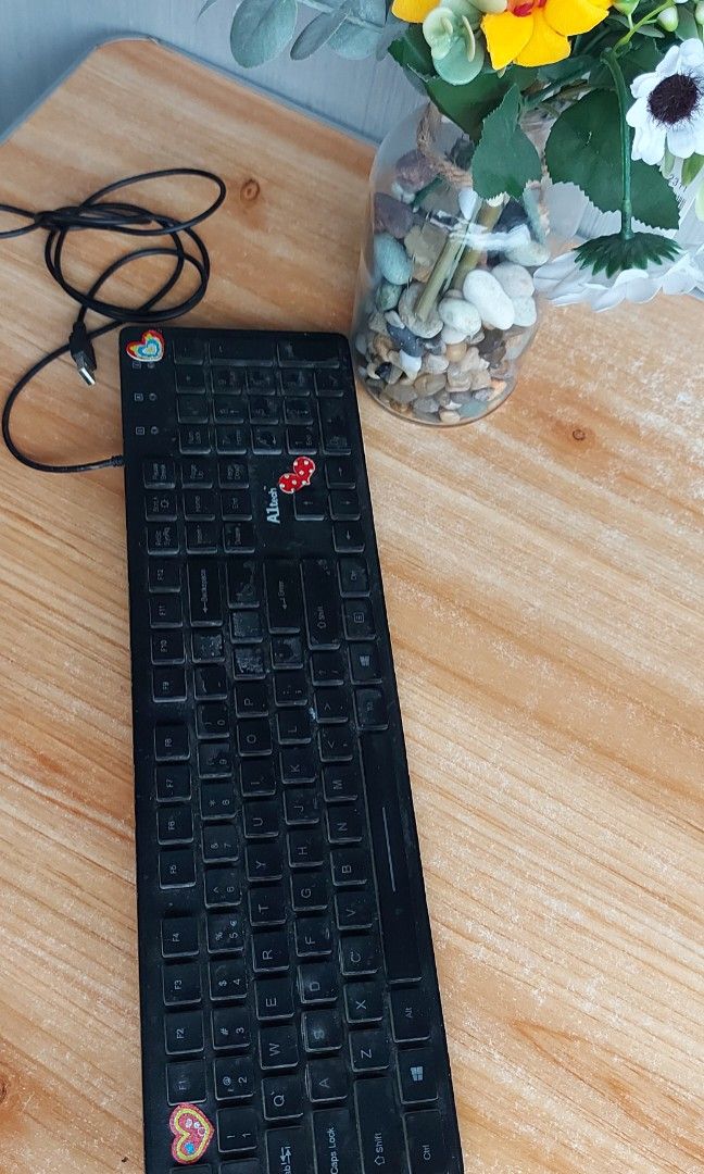 A1Tech Chocolate USB Keyboard, Computers & Tech, Parts & Accessories ...