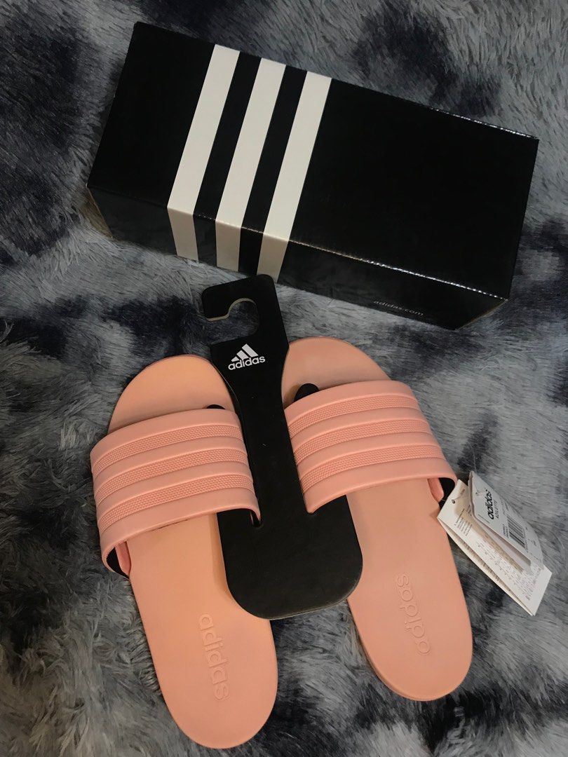 Adidas Slides, Women's Fashion, Footwear, Flats & Sandals on Carousell