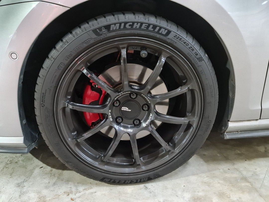 Advan Racing RZ-F2 forged mold form, Car Accessories, Tyres & Rims on ...
