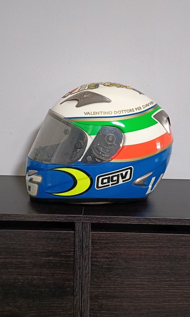 AGV Ti-tech helmet, Motorcycles, Motorcycle Apparel on Carousell