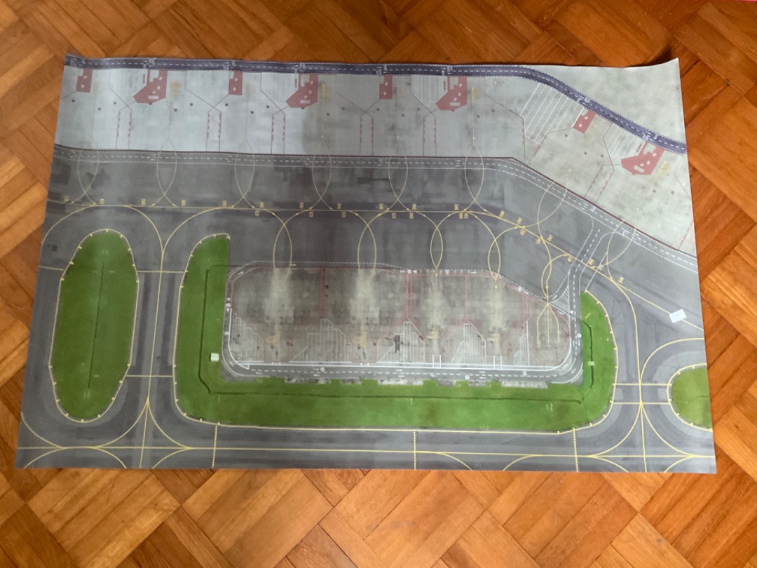 Airport Diorama Mat, Hobbies & Toys, Toys & Games on Carousell