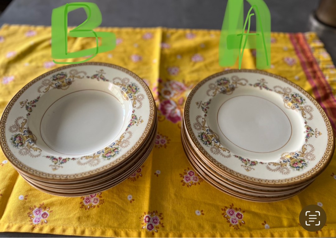 Alfred Meakin plates, Furniture & Home Living, Kitchenware & Tableware ...