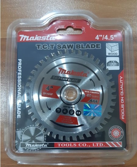 All Purpose Diamond Disc TCT Blade TCT Saw Blade for Wood / Aluminum / Plastic 40T Majesta TCT ...