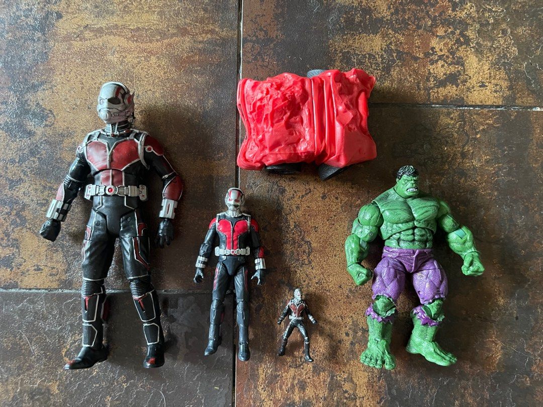 Antman growing and Hulk set Marvel universe 3.75, Hobbies & Toys, Toys ...