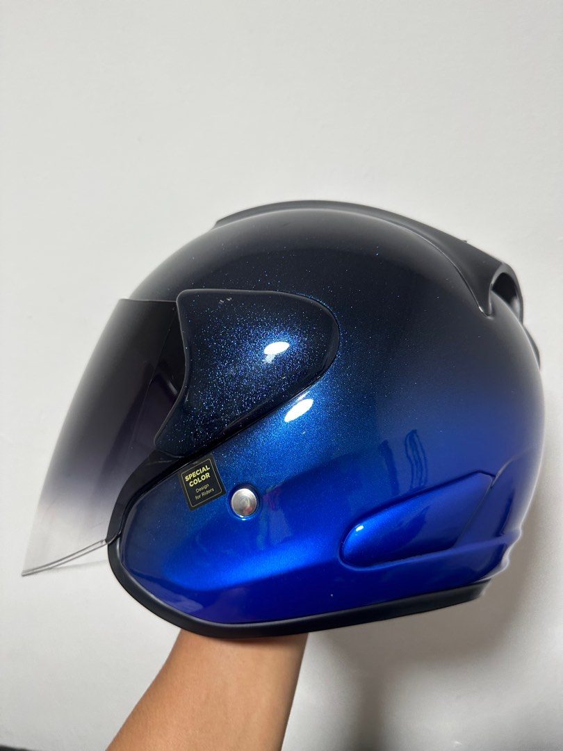 arc ritz two tone malibu blue, Motorcycles, Motorcycle Accessories on ...