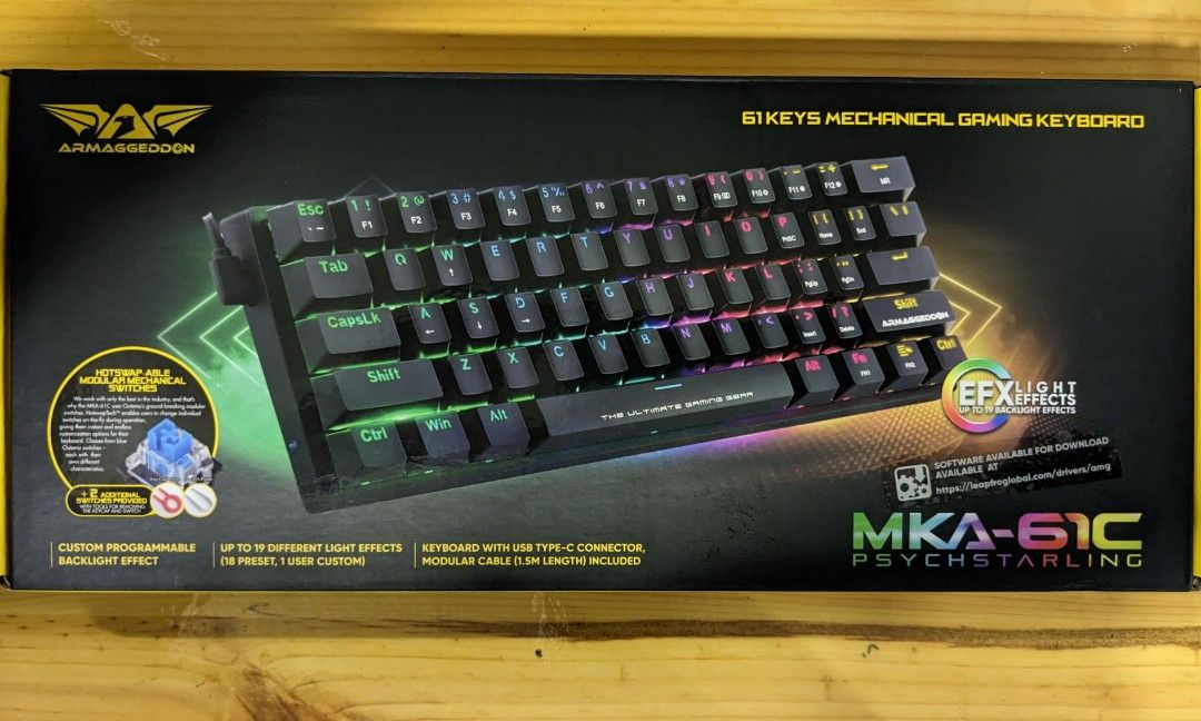 Armaggeddon MKA-61C Psychstarling, Computers & Tech, Parts ...