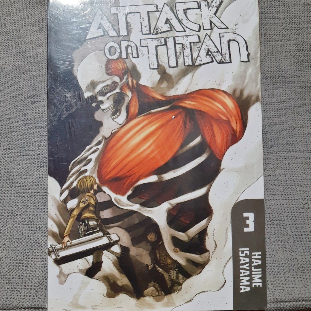 Attack on Titan vol. 3, Hobbies & Toys, Books & Magazines, Comics ...