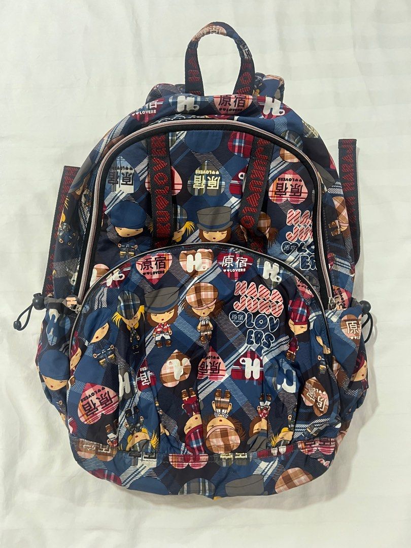 Authentic Harajuku lovers backpack, Women's Fashion, Bags & Wallets ...