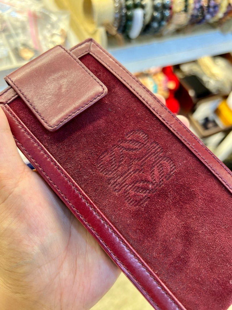 Authentic LOEWE glasses holder, Luxury, Bags & Wallets on Carousell