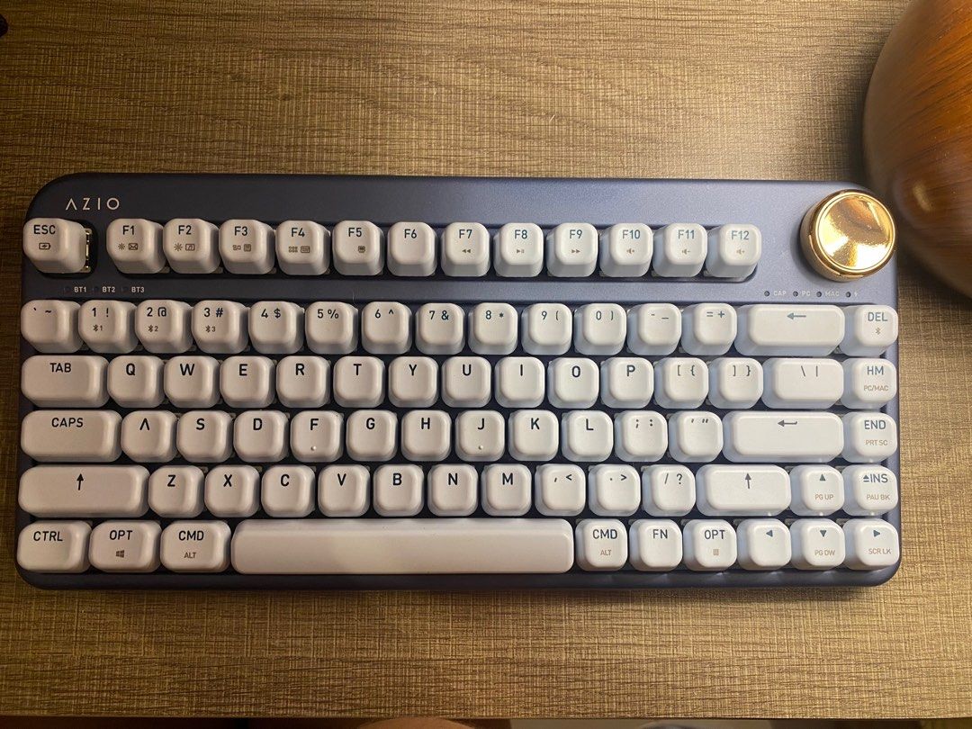 AZIO IZO KEYBOARD IZO Wireless Keyboard (Blue Switch), Computers & Tech ...