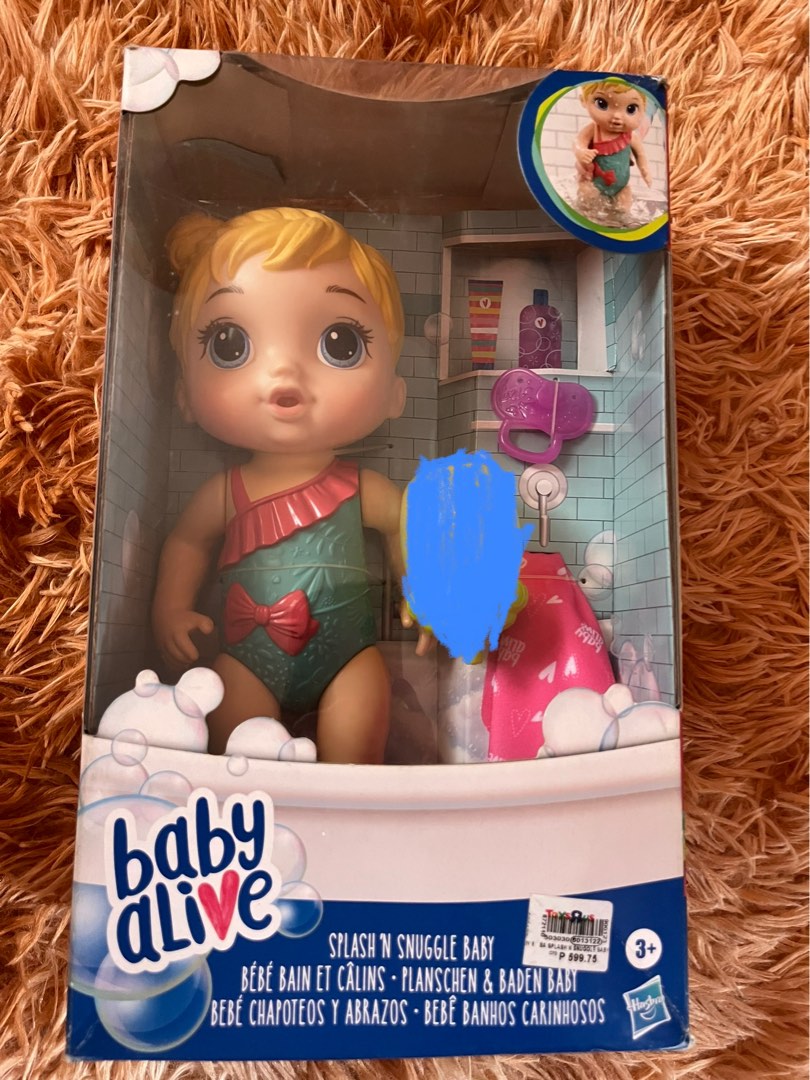 Baby alive splash ‘n snuggle on Carousell
