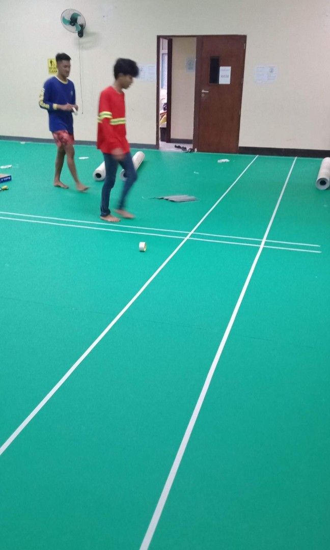 Badminton Floor Set removable, Sports Equipment, Other Sports Equipment ...