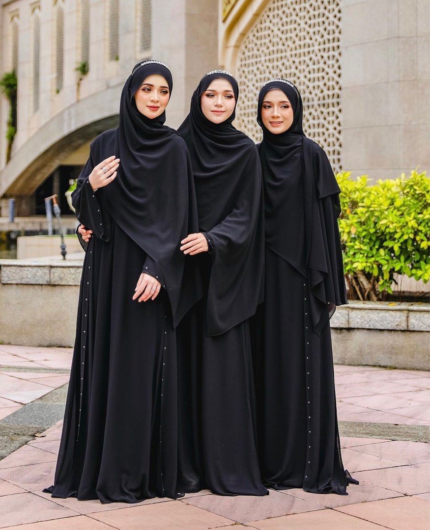 BAJU RAYA 2024 | JELITA WARDROBE WILDA ABAYA DRESS CARDIGAN OPEN HOUSE ...