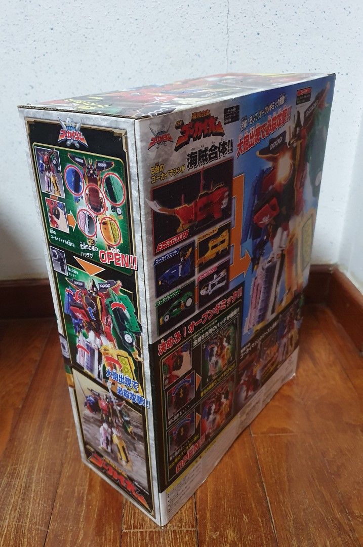 Bandai Super Sentai Power Rangers Kaizoku Sentai Gokaiger DX Gokai-Oh Megazord MISB, Hobbies ...