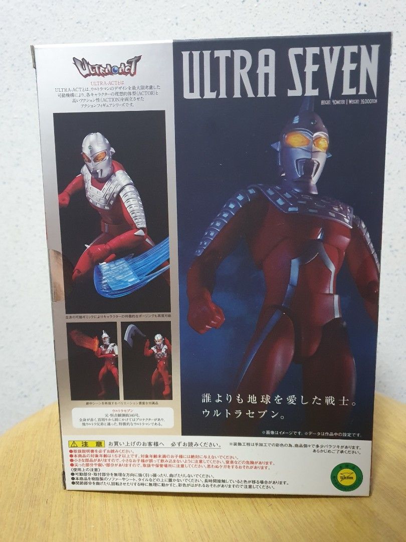 Bandai Ultra Act Ultra Seven MISB, Hobbies & Toys, Toys & Games on ...
