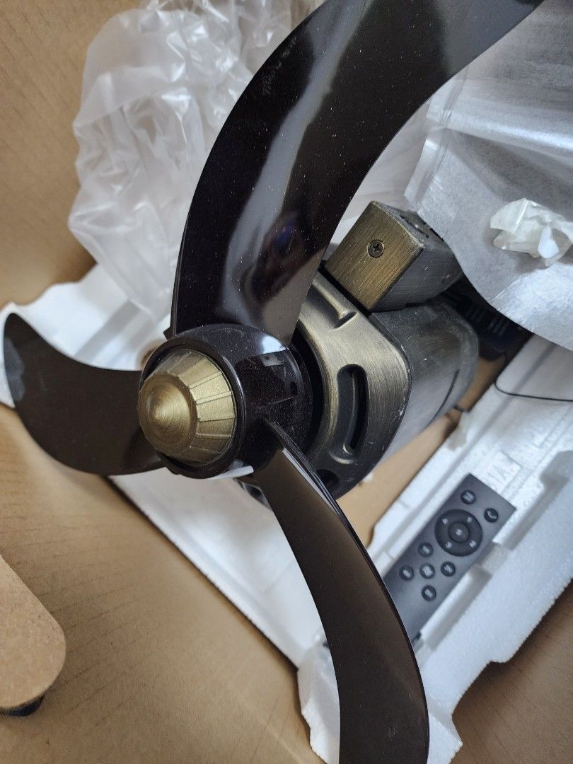 Bestar Dino 16" Designer Corner DC Ceiling Fan, Furniture & Home Living ...