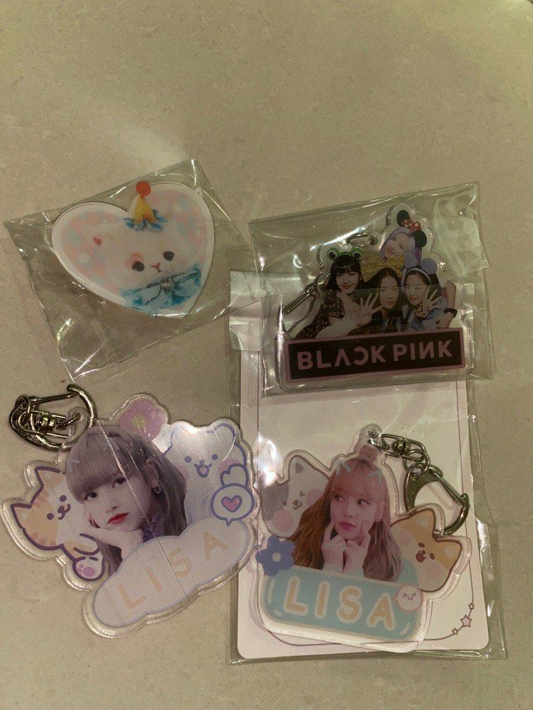 BLACKPINK KEYCHAINS AND PINS , Hobbies & Toys, Toys & Games on Carousell