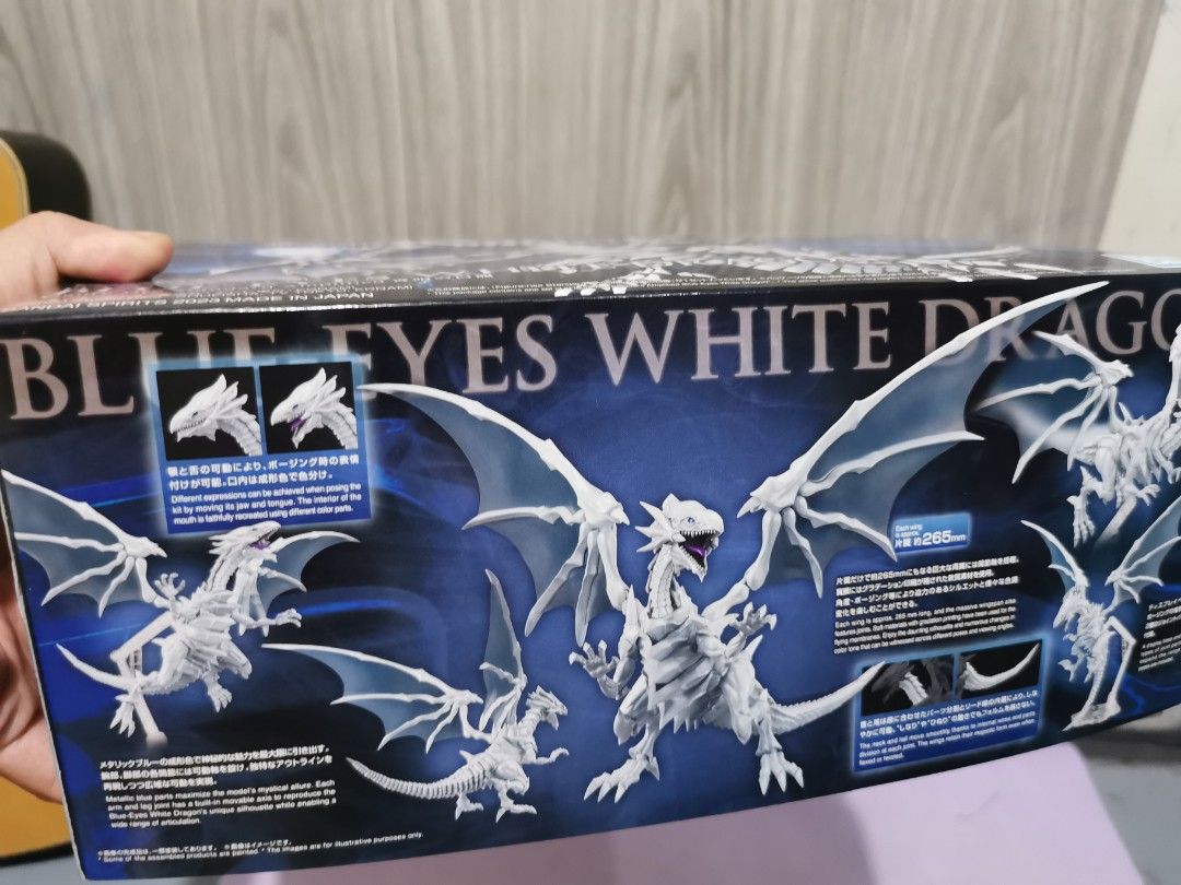 Blue eyes white dragon figure rise, Hobbies & Toys, Toys & Games on ...