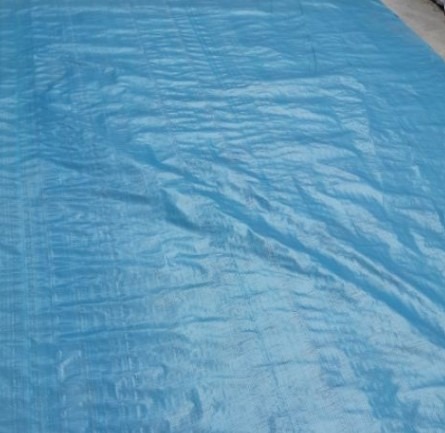 Blue Sack Sakolin waterproof (per meter) construction cover sakoline ...