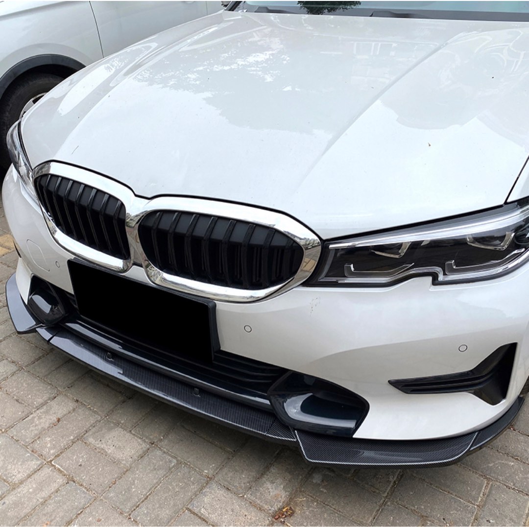 (READY STOCK) BMW 3 series G20 G21 Front Splitter / Front Lip, Car ...