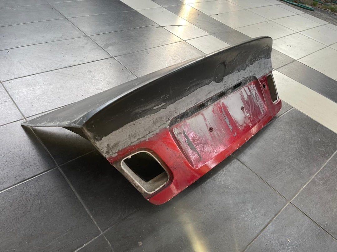 BMW E46 Rear Boot (custom ducktail), Auto Accessories on Carousell