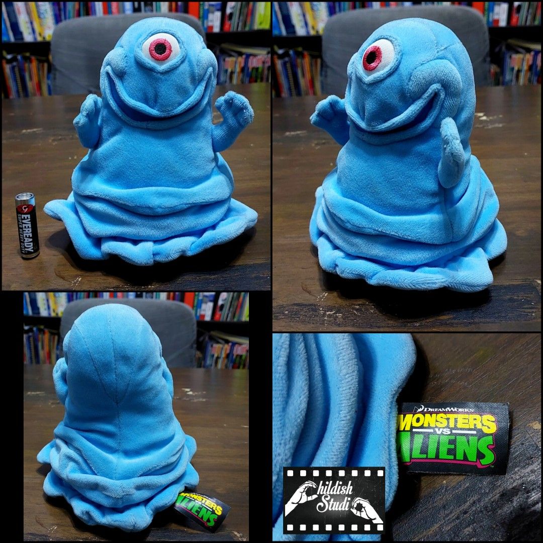 B.O.B (Monsters Vs Aliens) Plush Doll, Hobbies & Toys, Toys & Games on ...